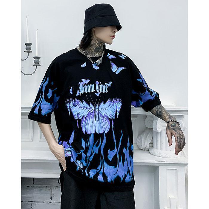 "Blue Flame" T-Shirt | TENSHI™